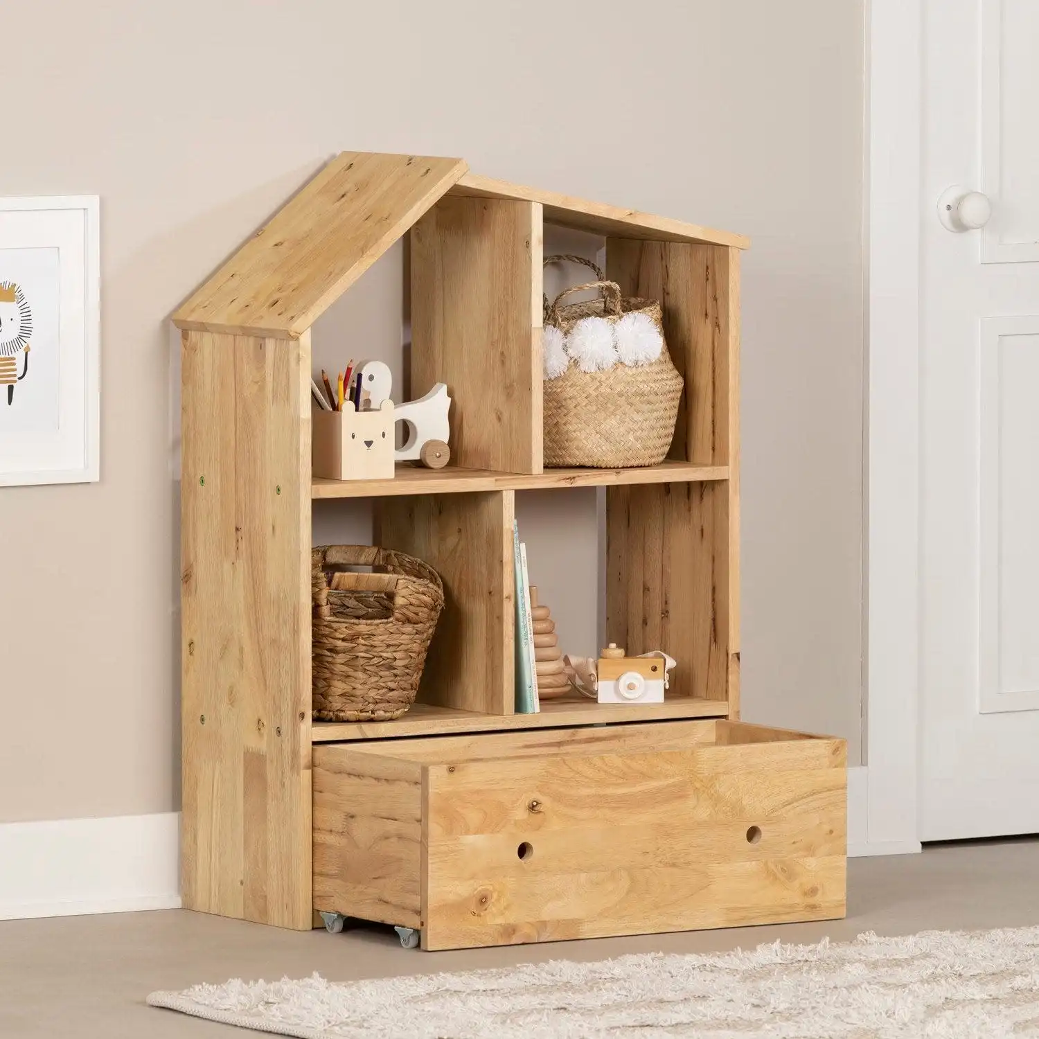 Bookcase With Storage Bin - South Shore - Meubles RD